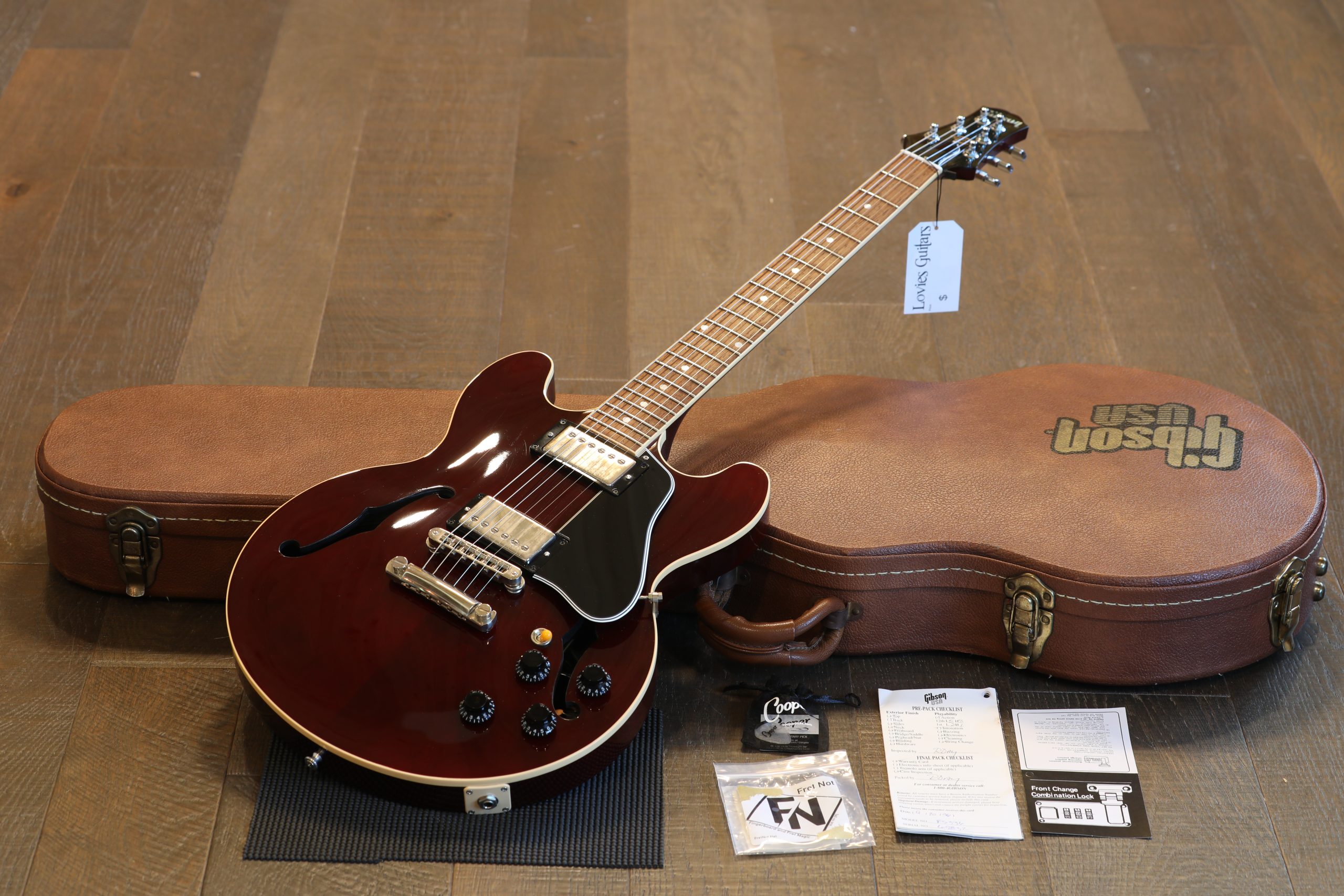 Unplayed! 1996 Gibson ES-336 Semi-Hollow Electric Guitar Cherry + OHSC ...